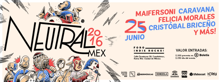 Compra boletos para Festival Neutral - Boletia