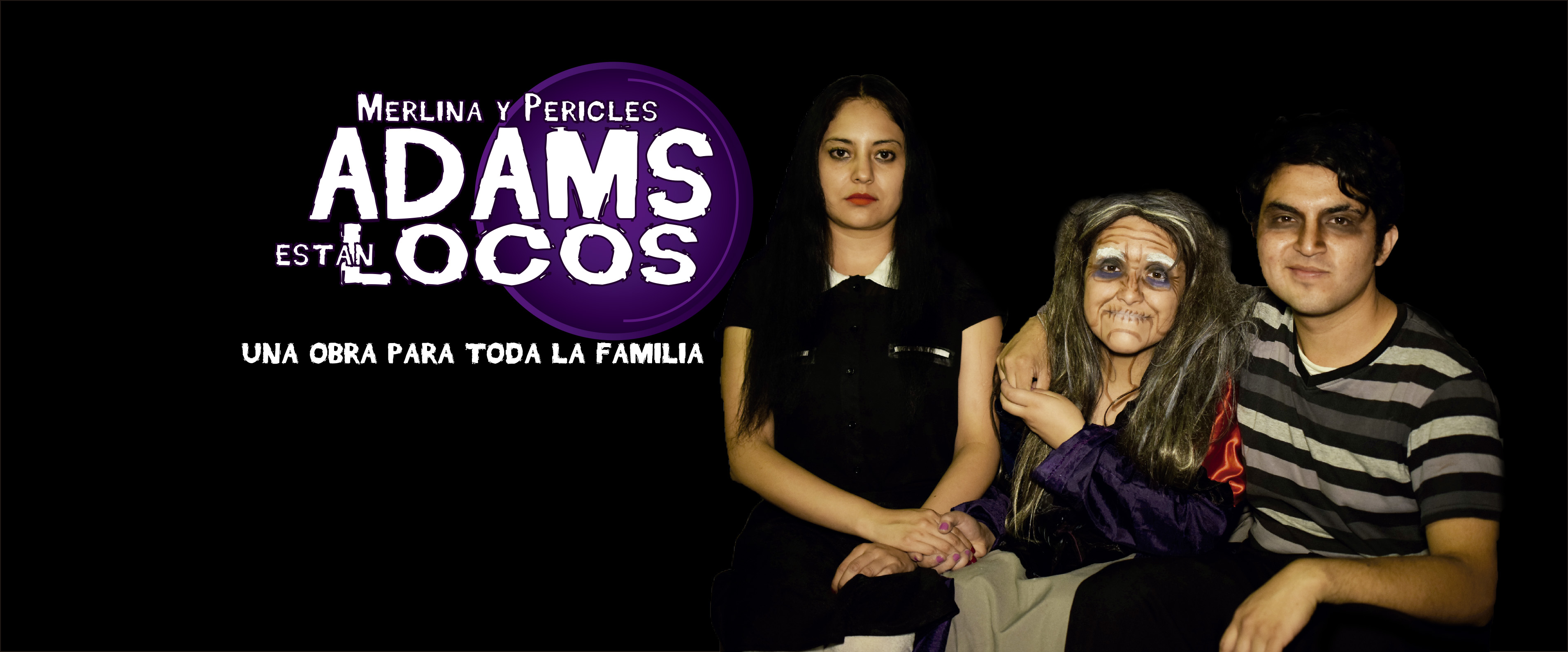 Compra boletos para Merlina y Pericles Adams Estan Locos - Boletia