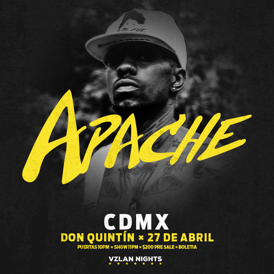 Compra boletos para Apache @CDMX - Boletia