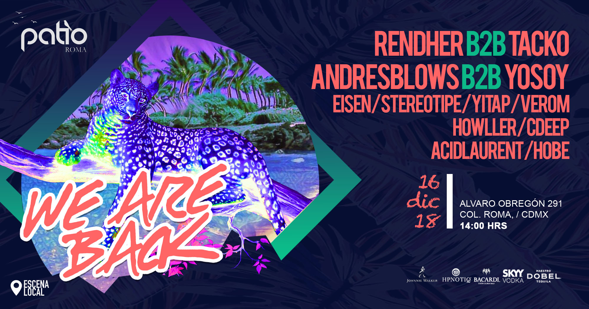 Compra boletos para Patio Roma Regresa - Boletia