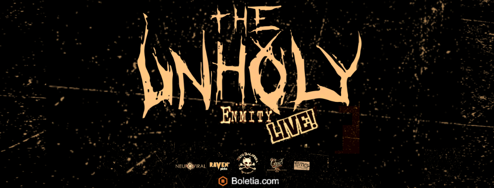 Compra boletos para The Unholy Enmity LIVE - Boletia