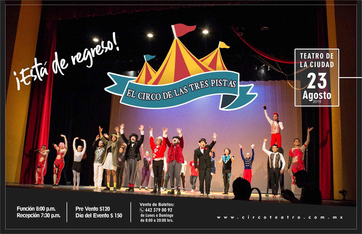 El Circo De Las Tres Pistas Boletia