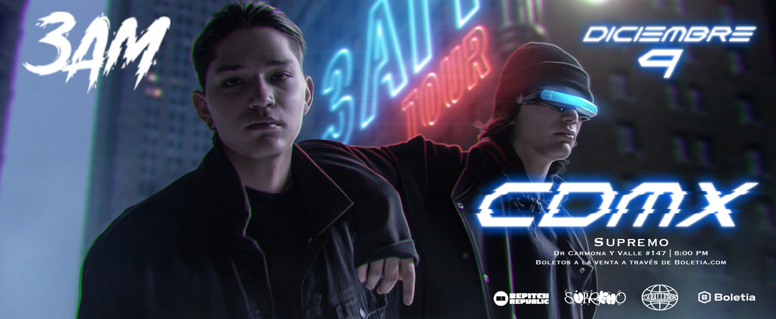Compra boletos para 3AM @ CDMX - Boletia