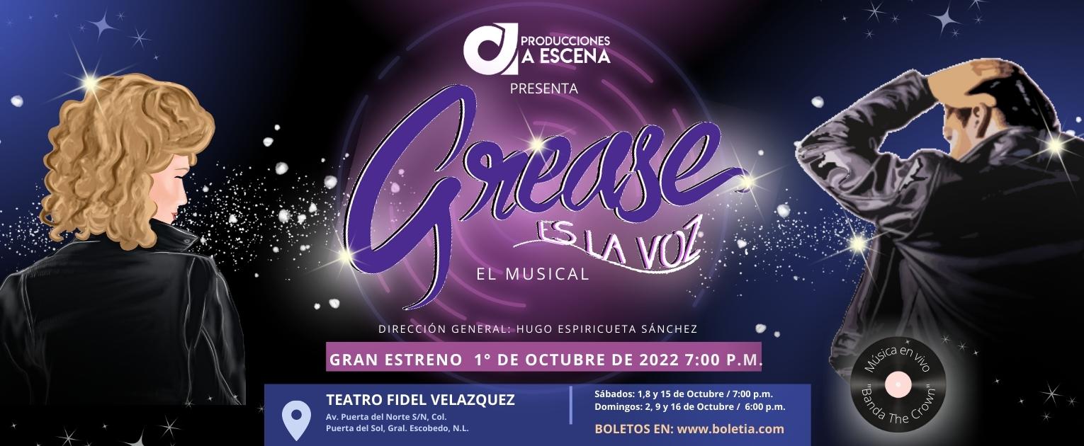 Compra boletos para GREASE es la voz - Boletia