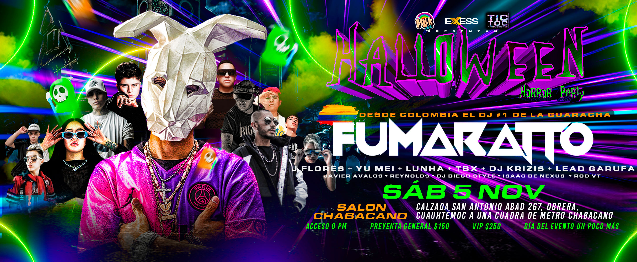 Fumaratto Halloween Horror Party | Boletia