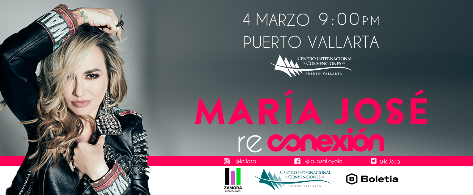 Compra boletos para María José en Concierto - Boletia