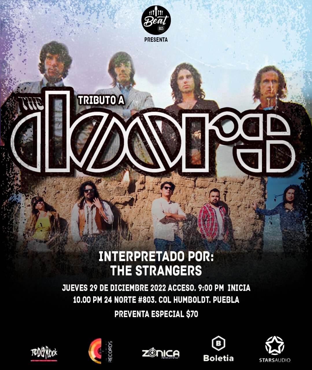 Homenaje a The Doors Beat 803 | Boletia