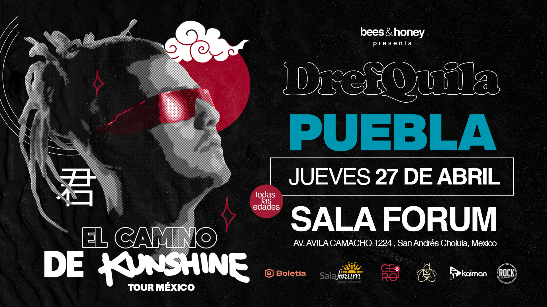 DrefQuila en Puebla | Boletia