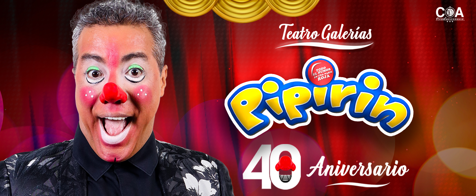 Compra boletos para Pipirin 40 Aniversario - Boletia