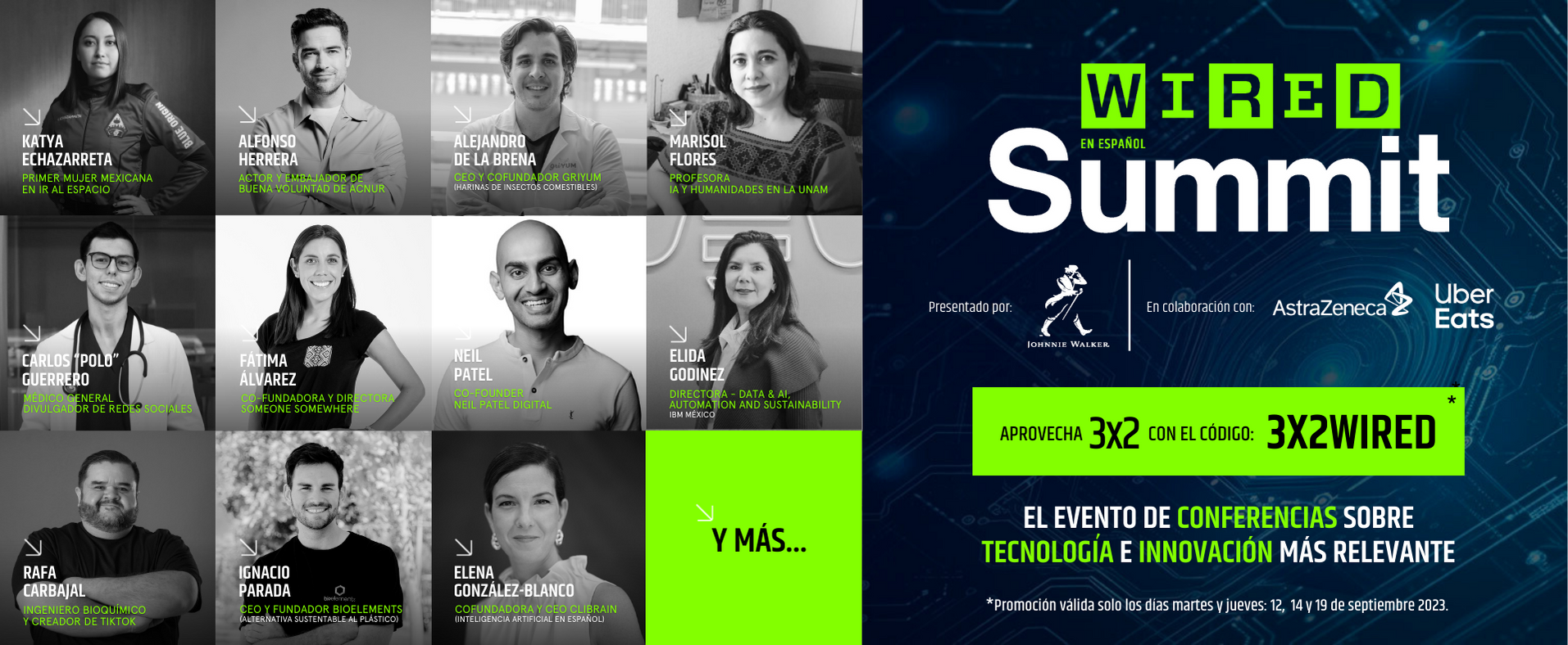 Compra boletos para WIRED Summit 2023 - Boletia