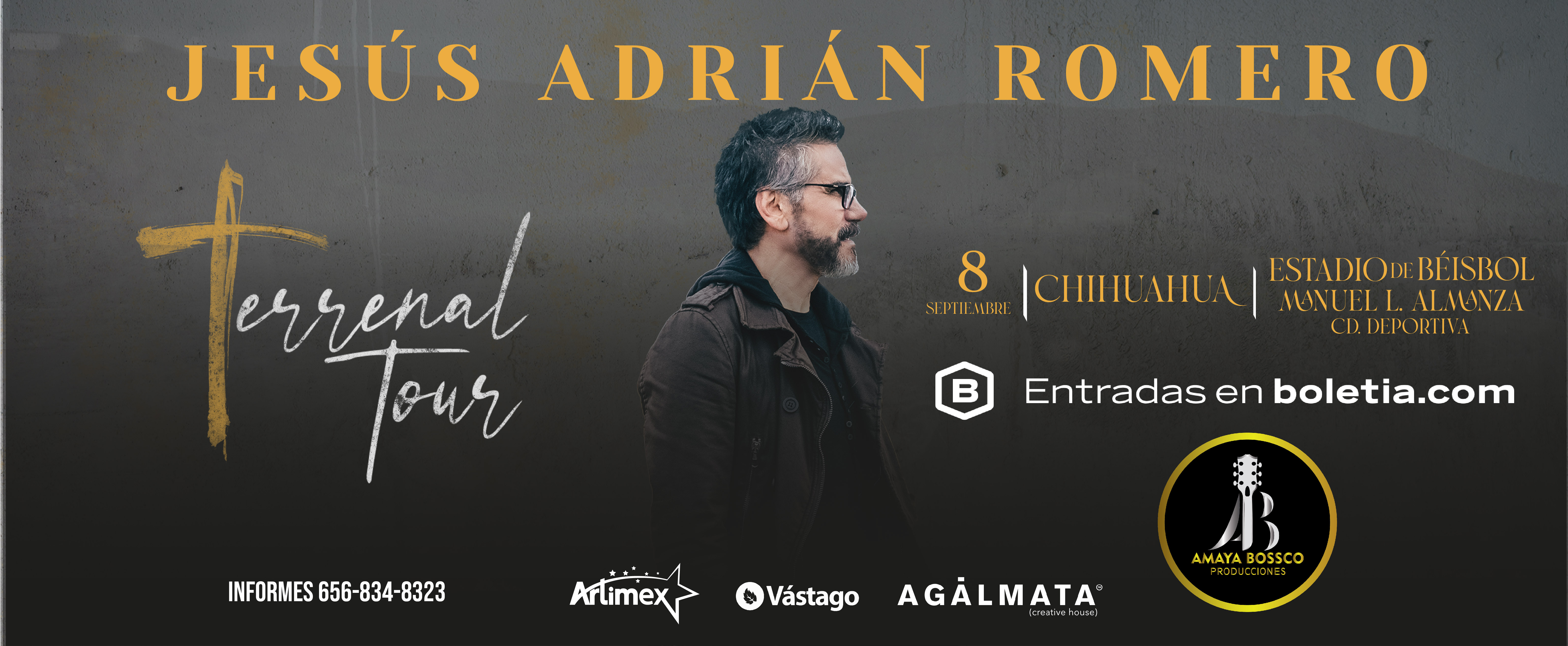 Compra boletos para Jesús Adrián Romero Terrenal Tour en Chihuahua ...