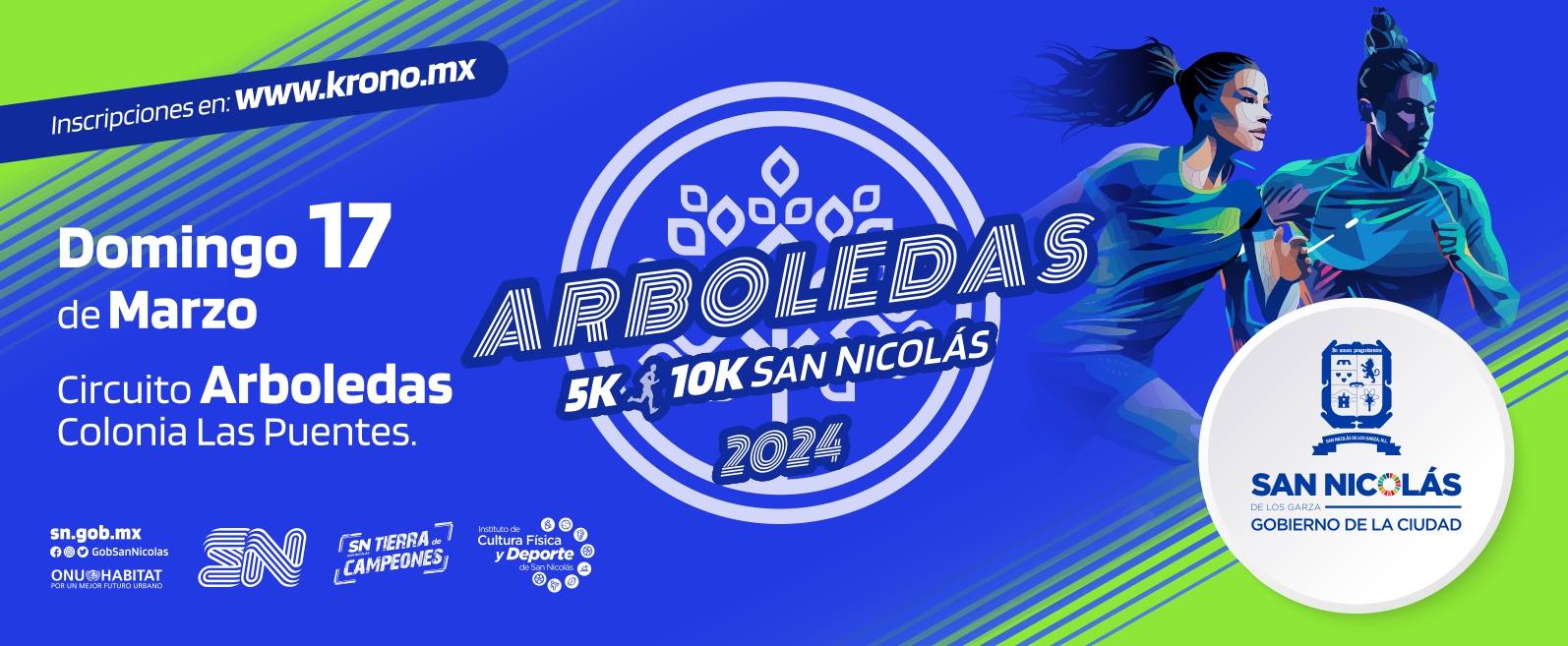 5K y 10K LAS ARBOLEDAS SAN NICOLÁS 2024 | Boletia