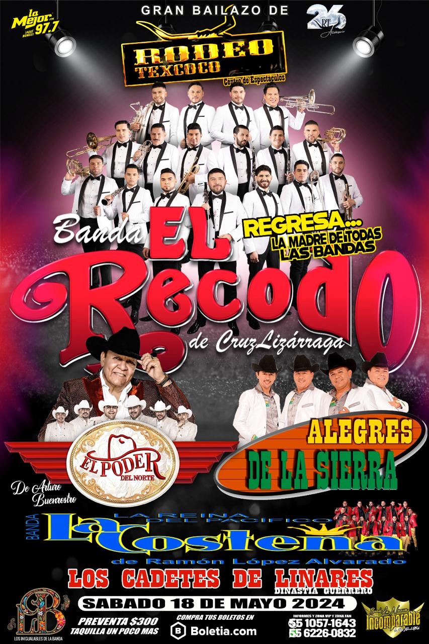 EL RECODO REGRESA A RODEO TEXCOCO | Boletia