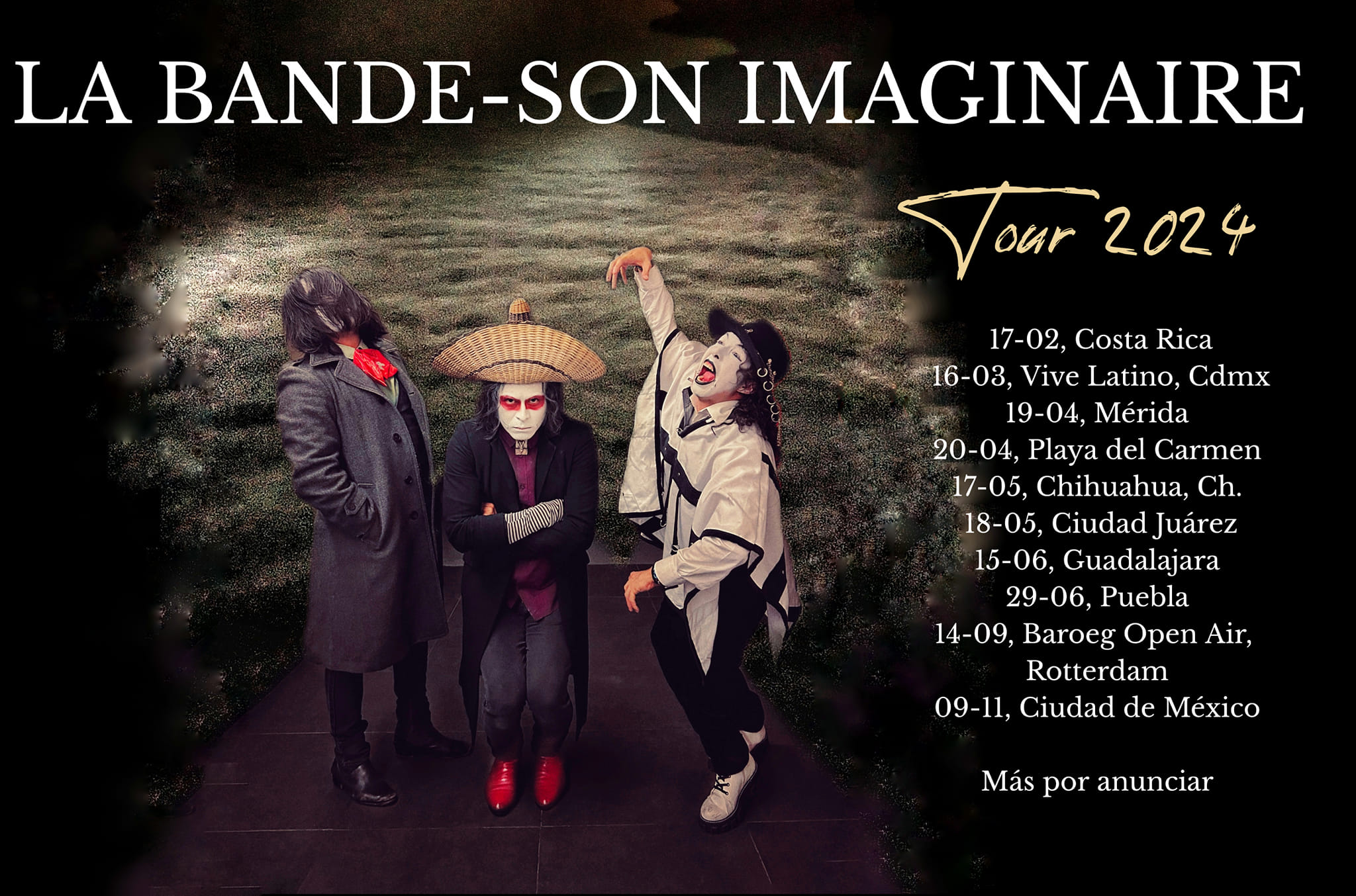 La bande-son Imaginaire Cartelera Tour 2024 | Boletia