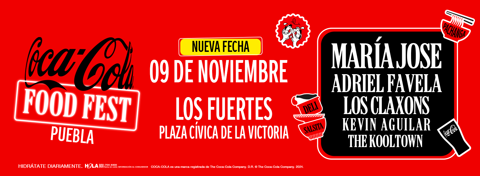 Coca-Cola Food Fest Puebla | Boletia