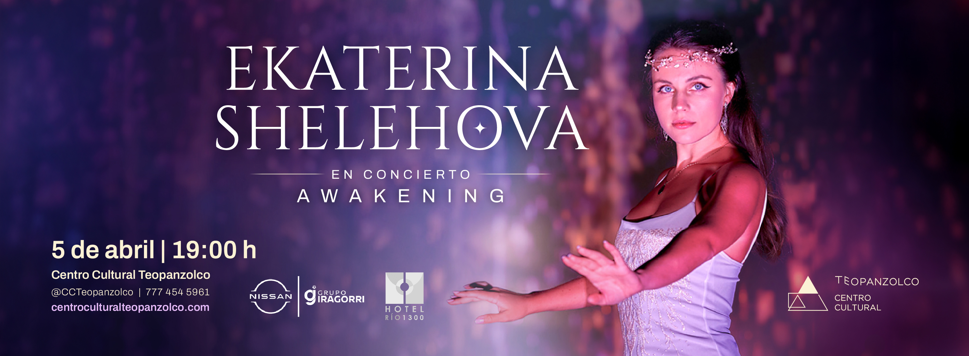 Awakening: Ekaterina Shelehova en concierto | Boletia