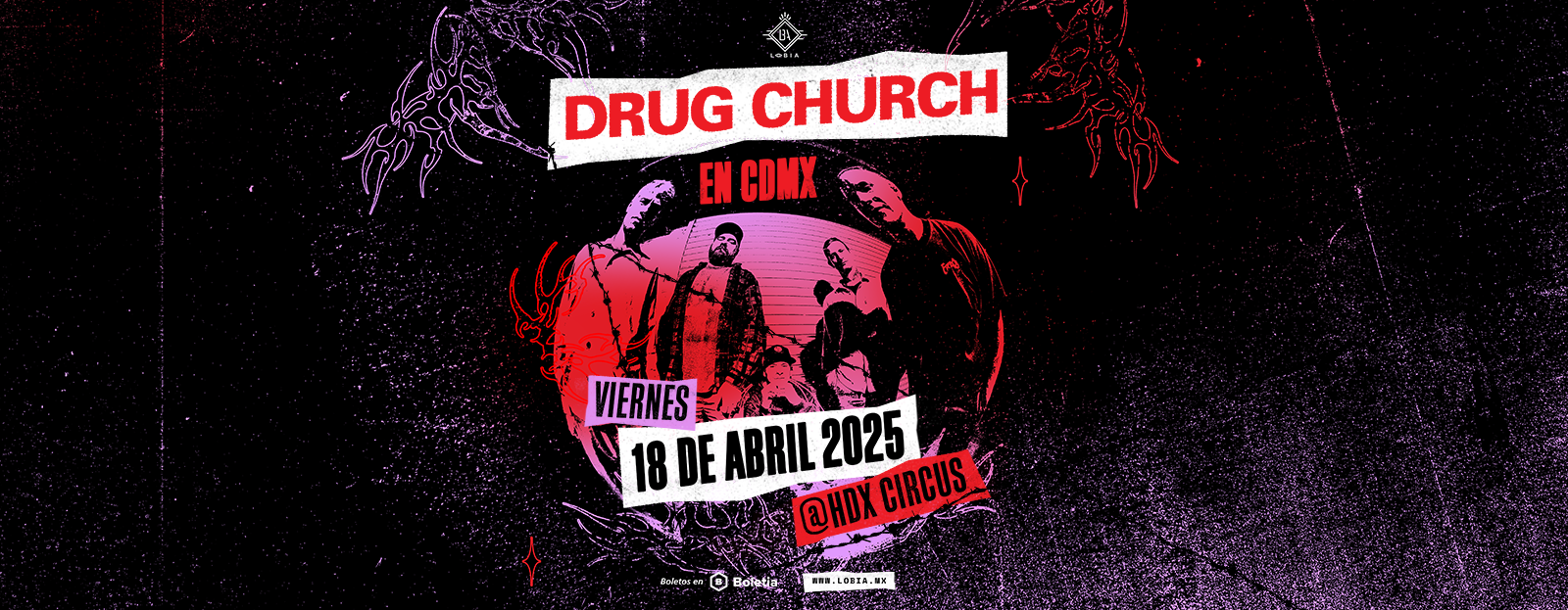 DRUG CHURCH EN CDMX | Boletia