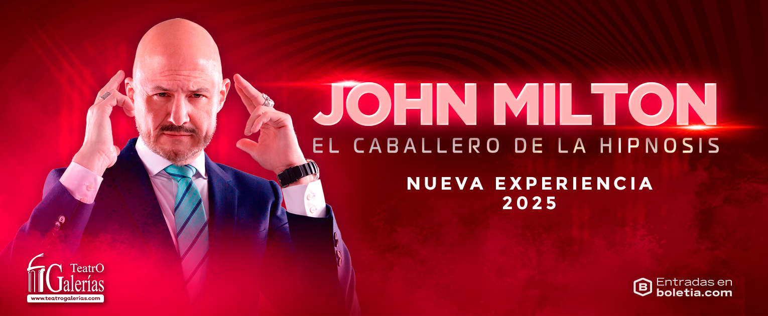 John Milton - Sábado 5 de Julio 18:00 hrs | Boletia