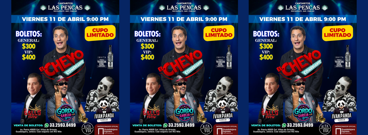 EL CHEVO EN LAS PENCAS | Boletia