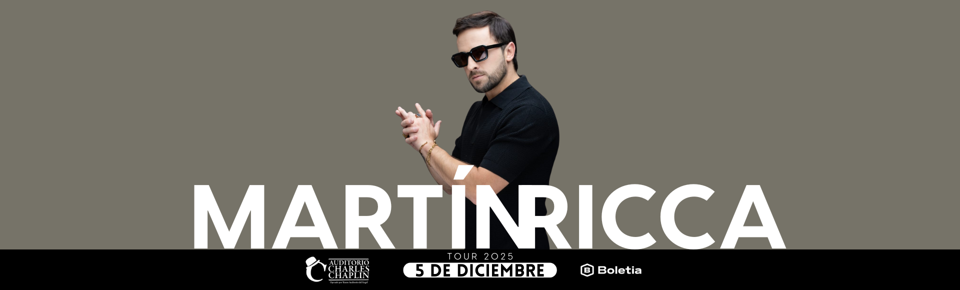 Martín Ricca Tour 2025 | Boletia