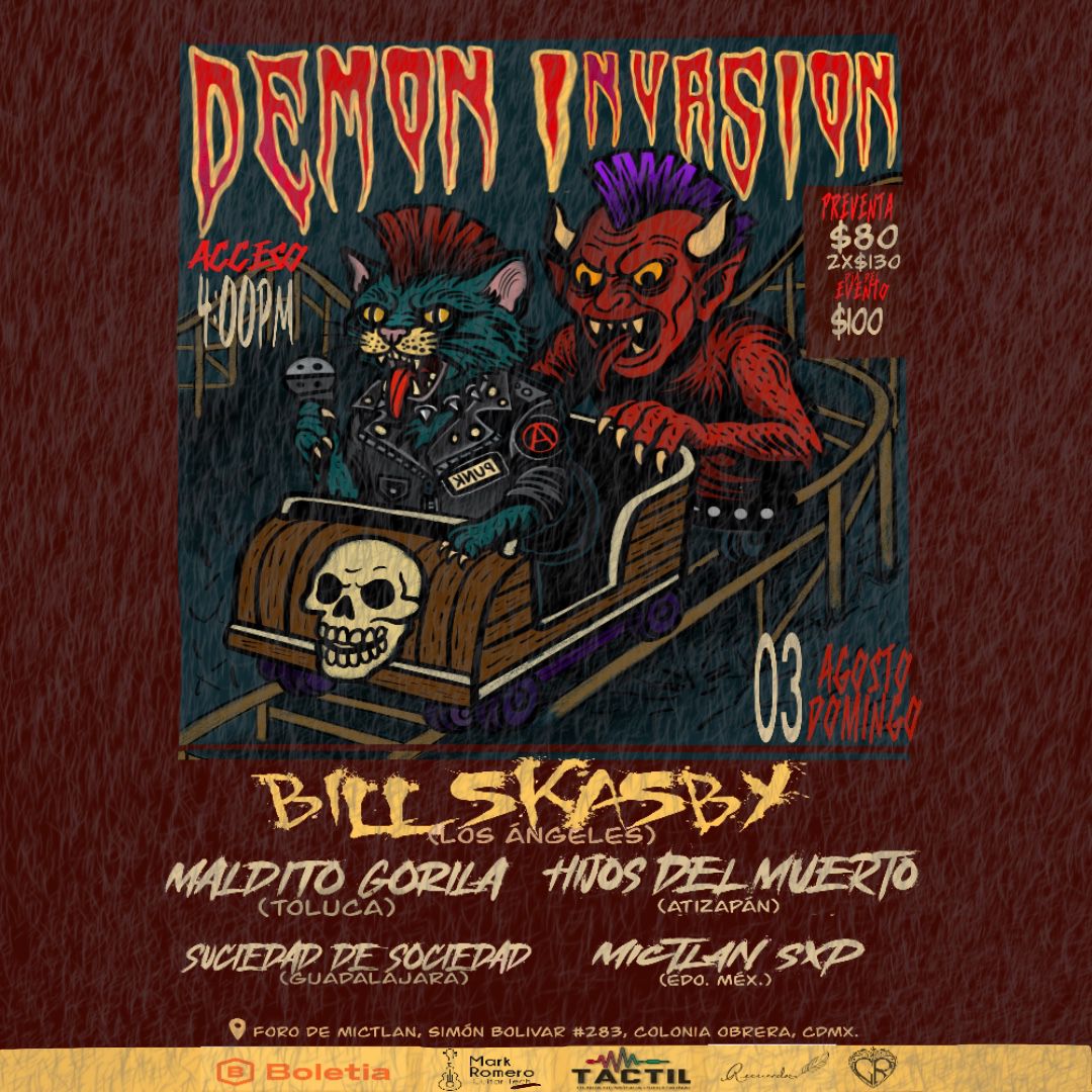 DEMON INVASION CDMX | Boletia