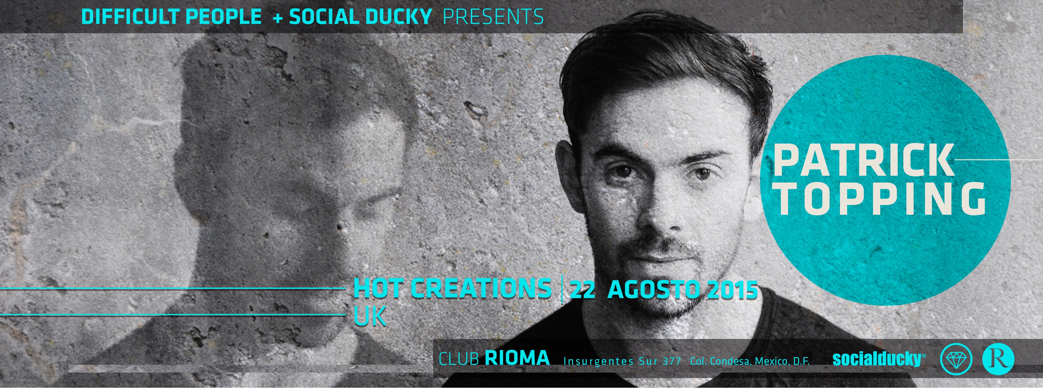 Compra boletos para Patrick Topping + Mexico City - Boletia