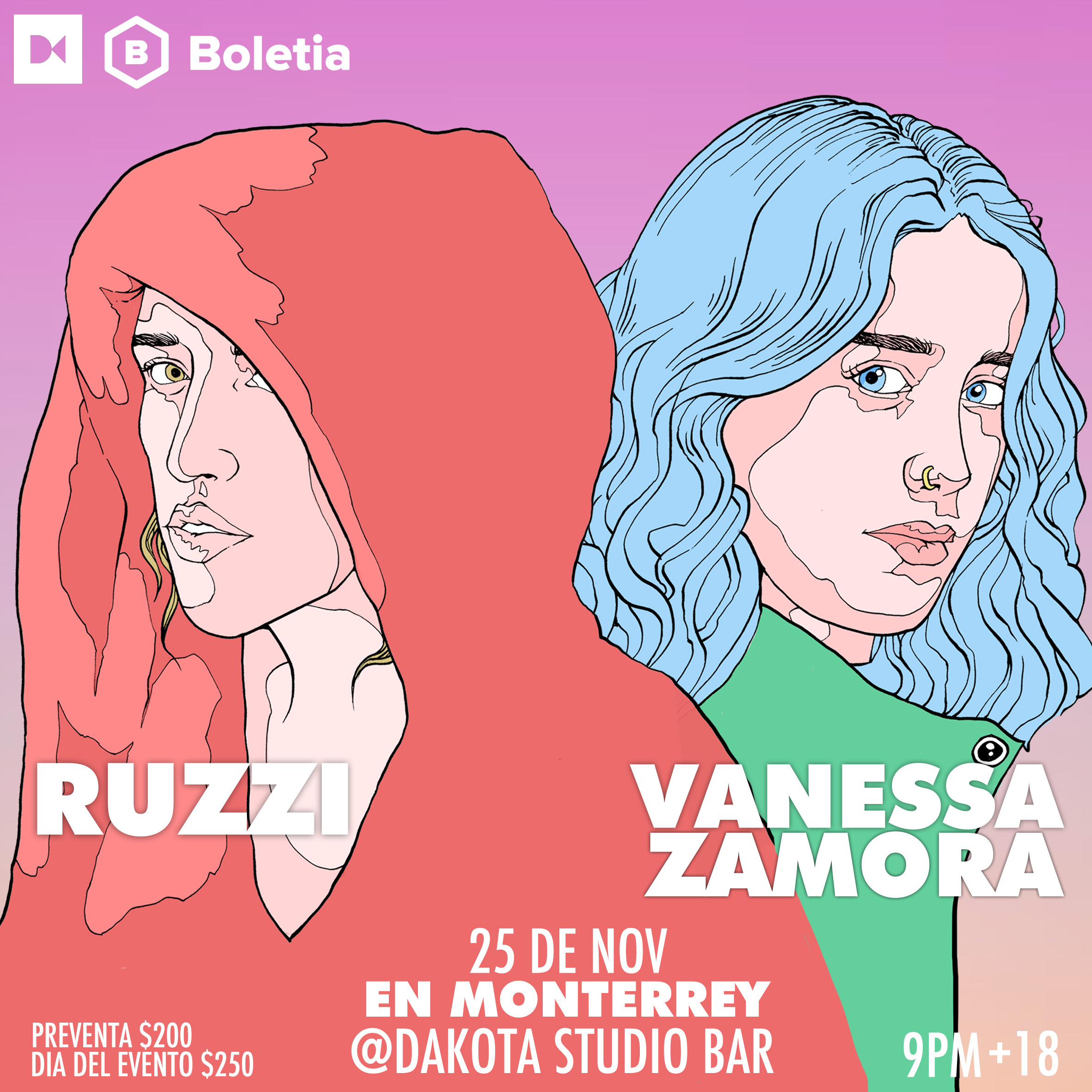 Compra boletos para RUZZI & Vanessa Zamora en Monterrey - Boletia