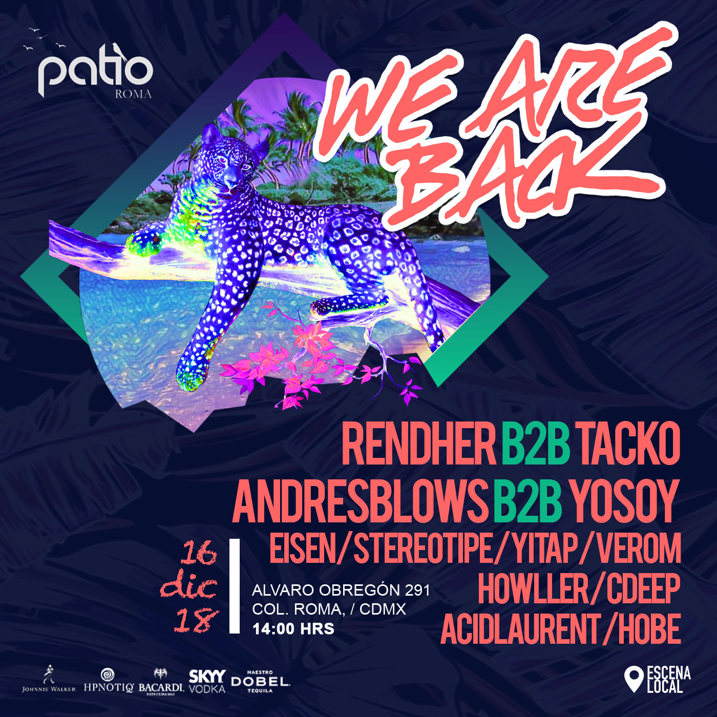 Compra boletos para Patio Roma Regresa - Boletia