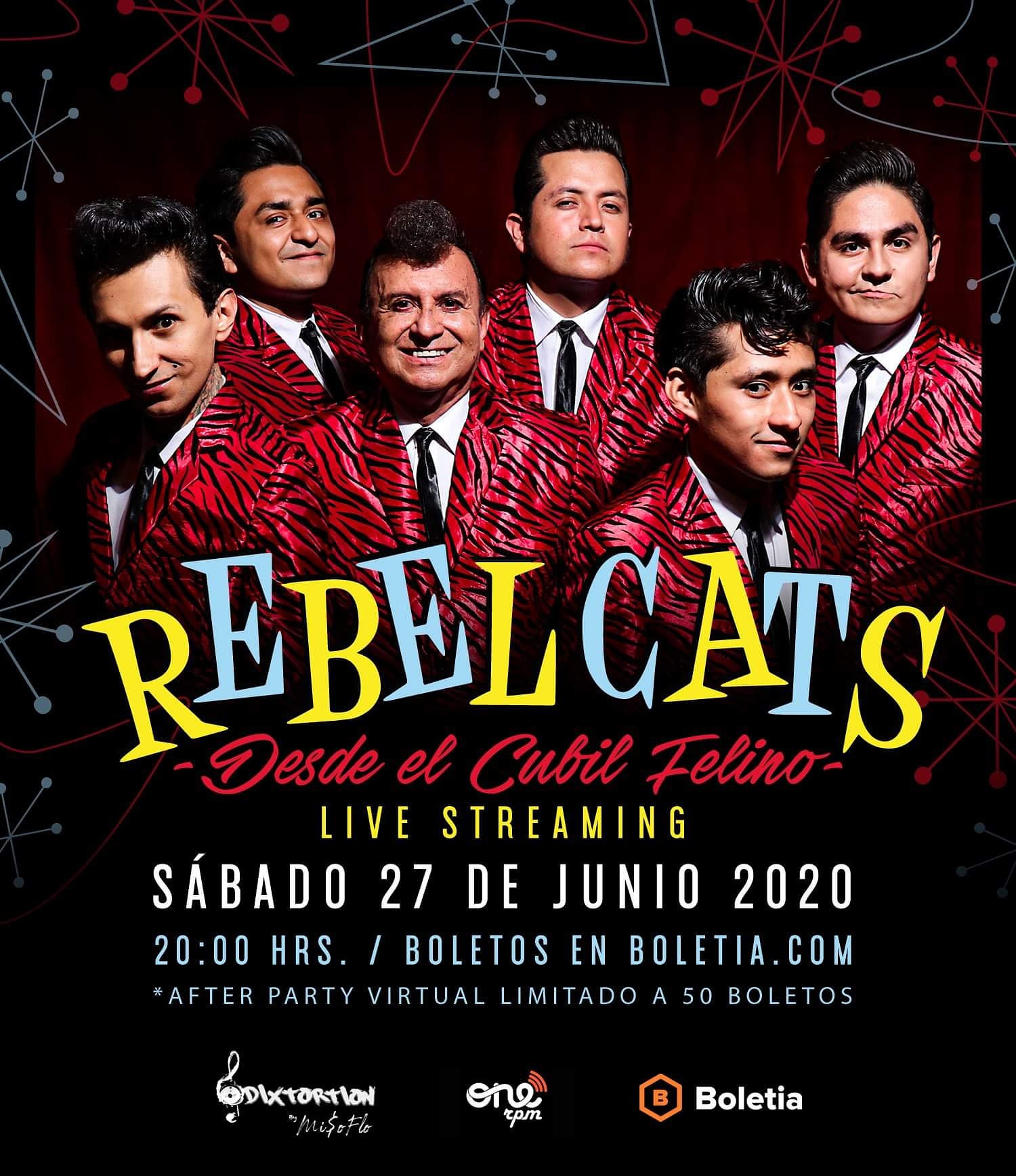 Compra boletos para Rebel Cats Desde El Cubil Felino - Boletia