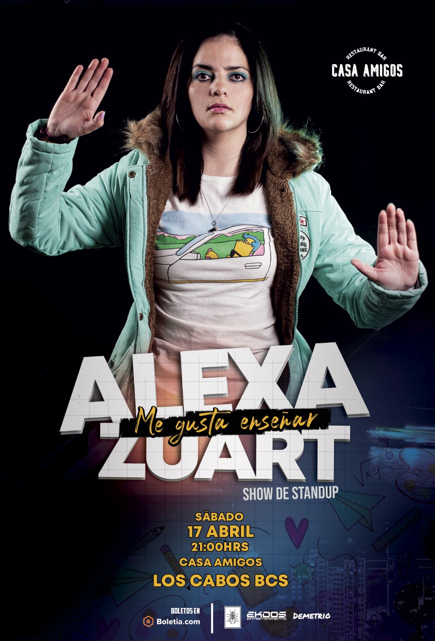 Compra boletos para ALEXA ZUART EN LOS CABOS BCS - Boletia