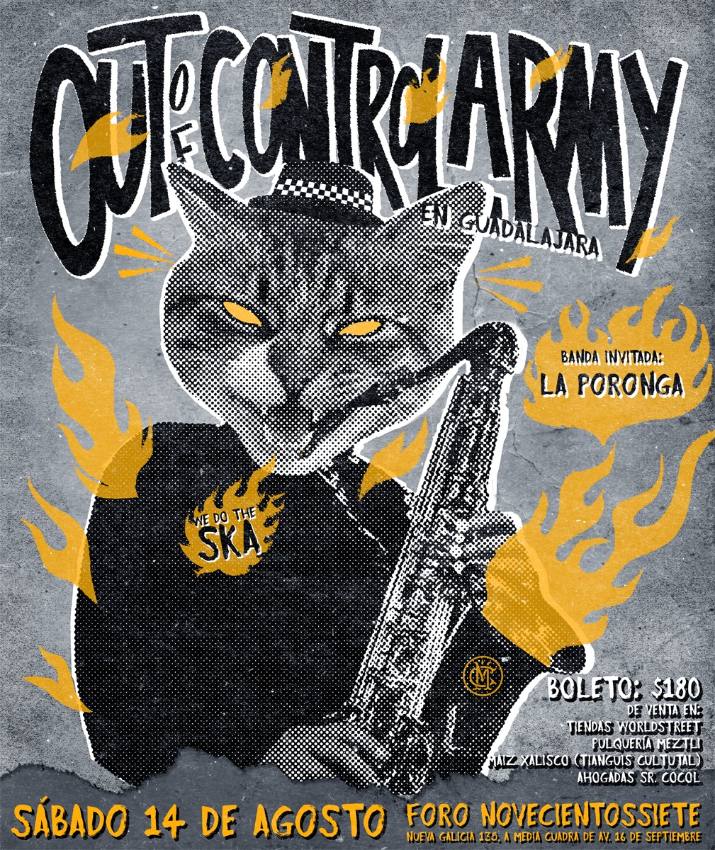 Compra boletos para Out of Control Army en Guadalajara - Boletia