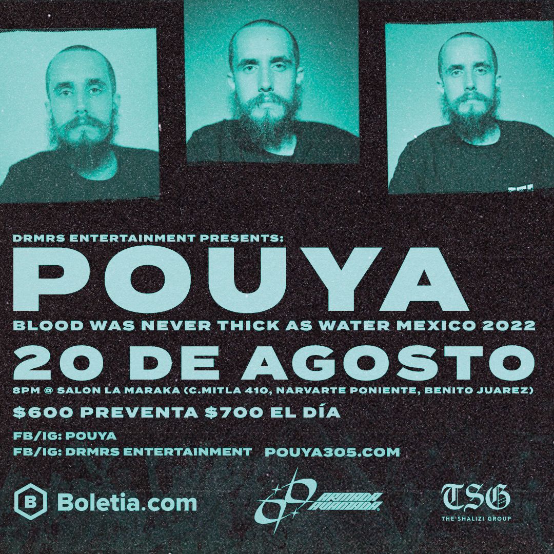 Compra boletos para POUYA por primera vez en México - Boletia