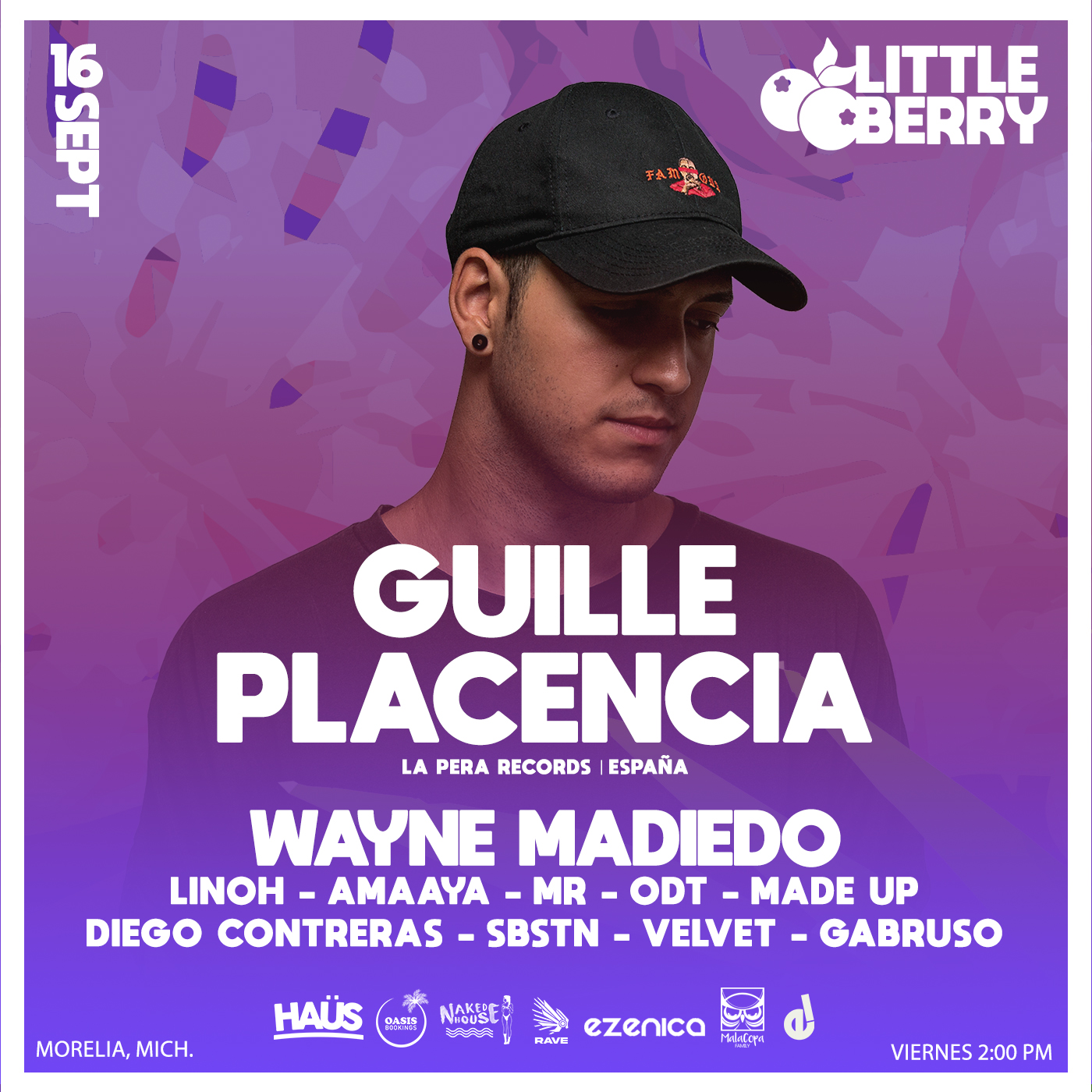 Compra boletos para LITTLE BERRY presenta ¨Guille Placencia¨ - Boletia
