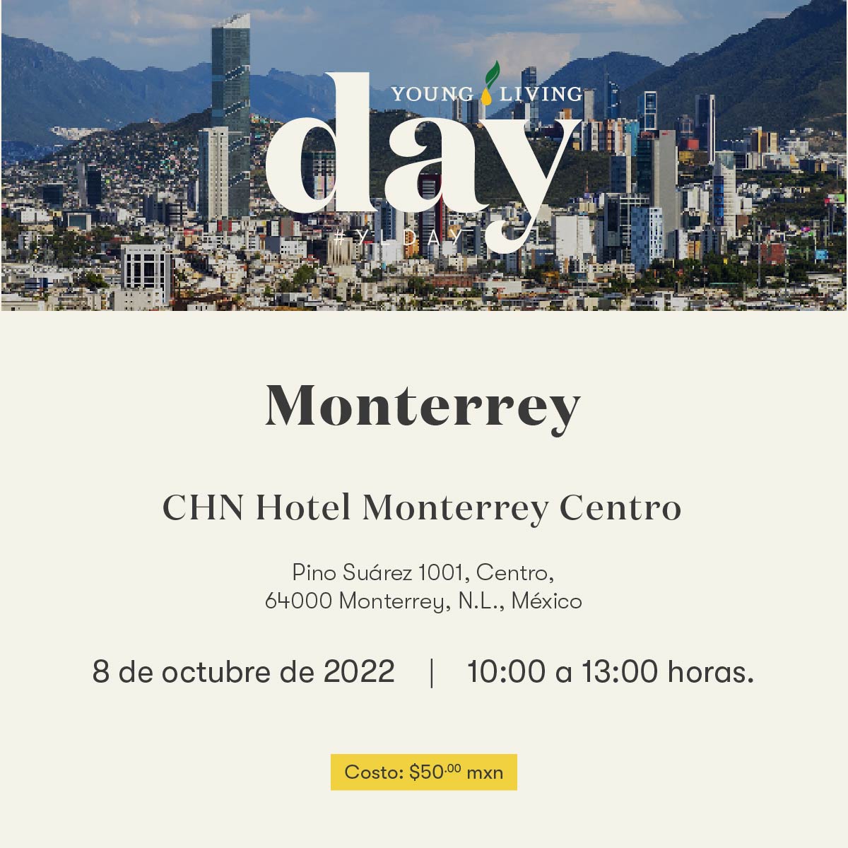 Compra boletos para YL DAY MONTERREY - Boletia