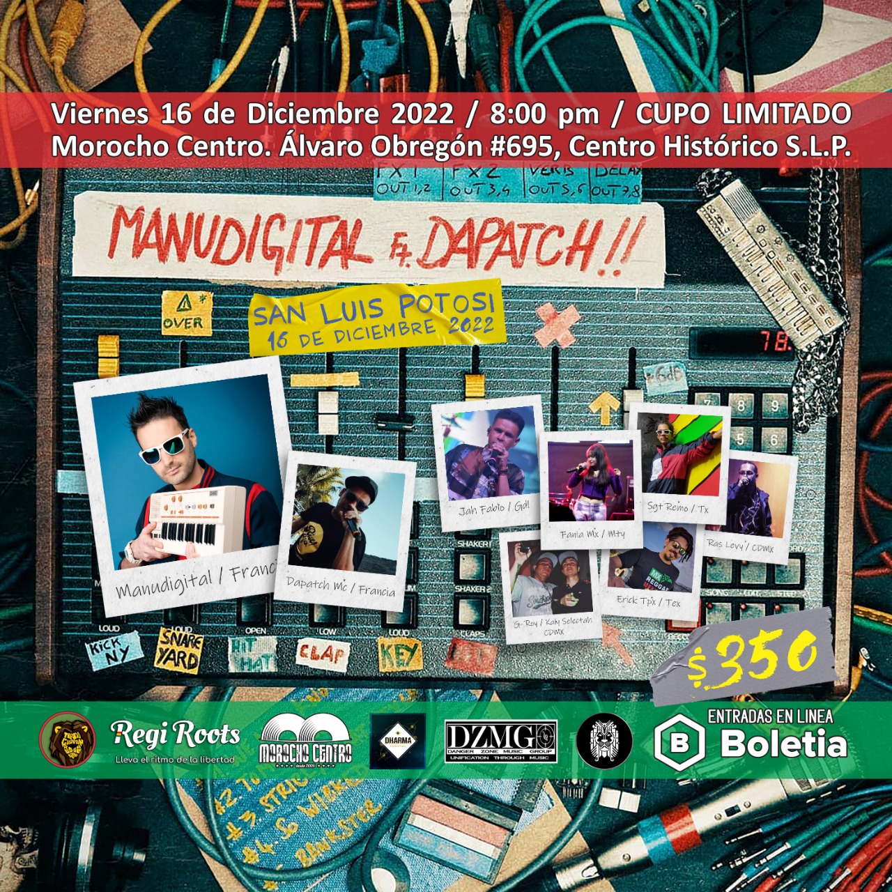 Compra boletos para Manu Digital - Boletia