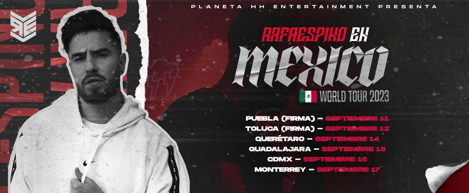 RAFA ESPINO EN CONCIERTO - WORLD TOUR MEXICO | Boletia