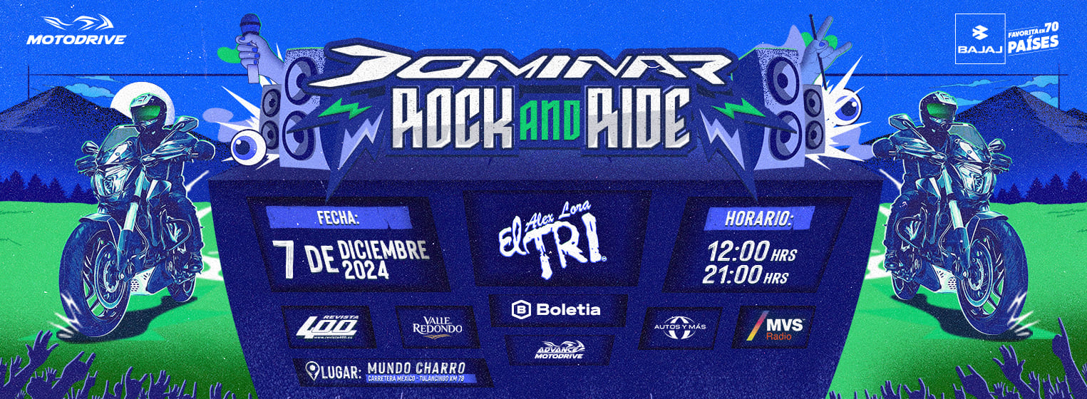DOMINAR ROCK AND RIDE | Boletia