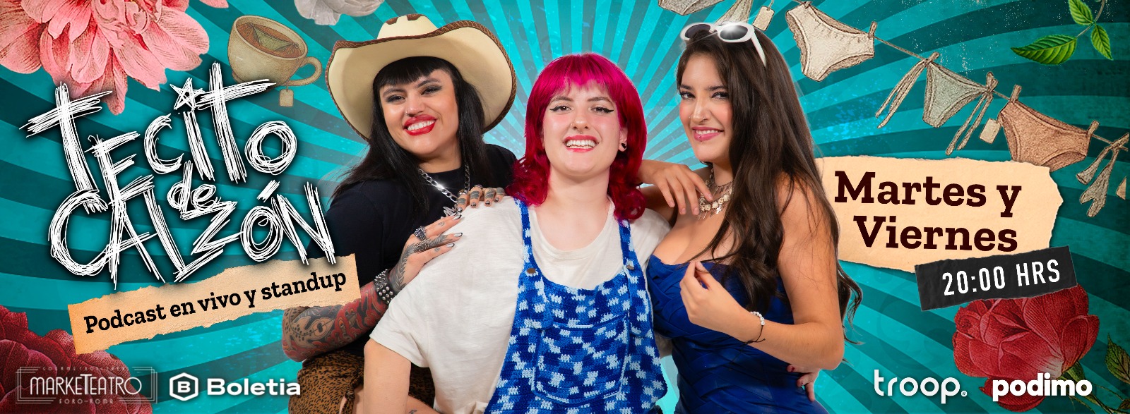 Tecito de Calzon en vivo | Boletia