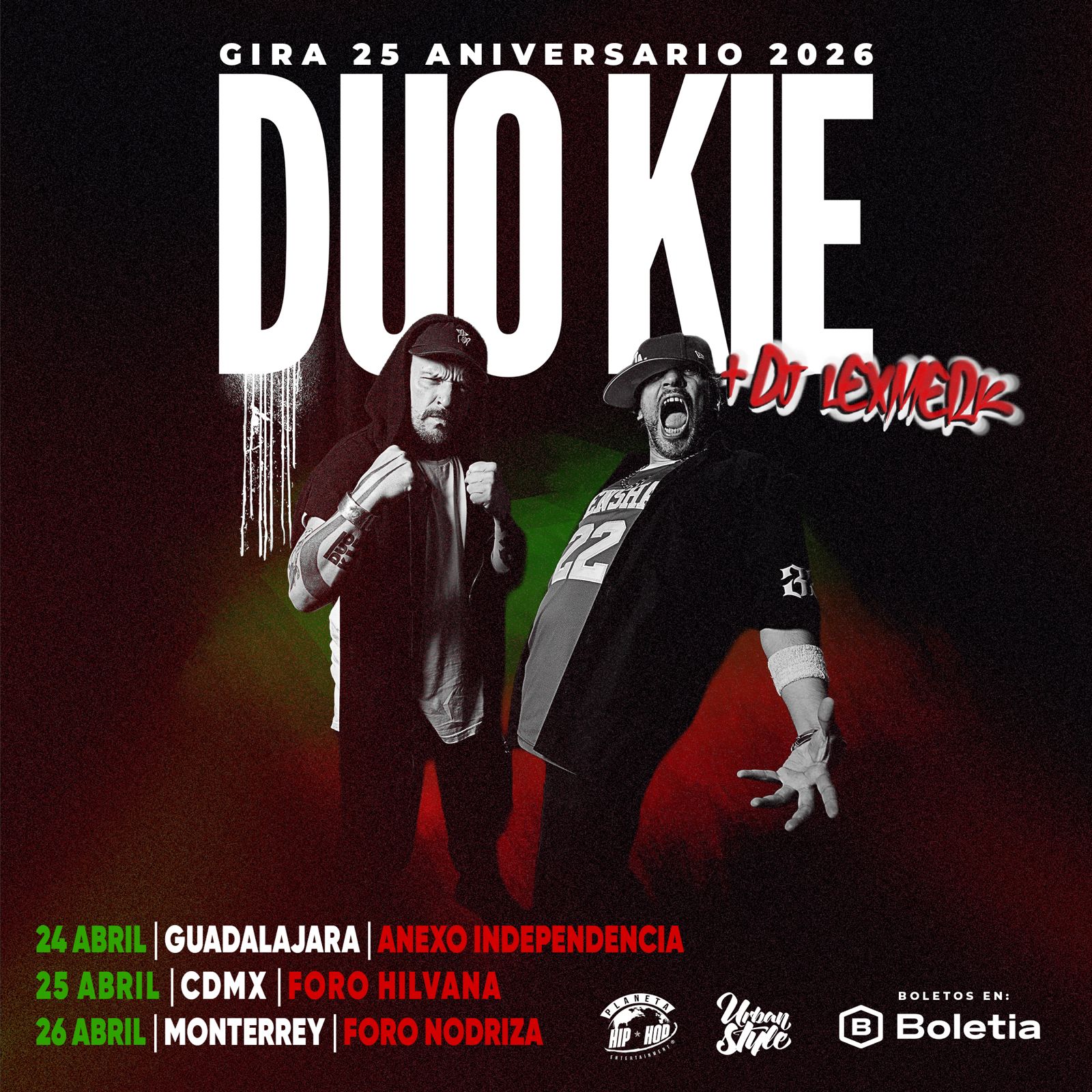 DUO KIE EN MÉXICO FESTEJANDO 25 AÑOS DE CARRERA | Boletia